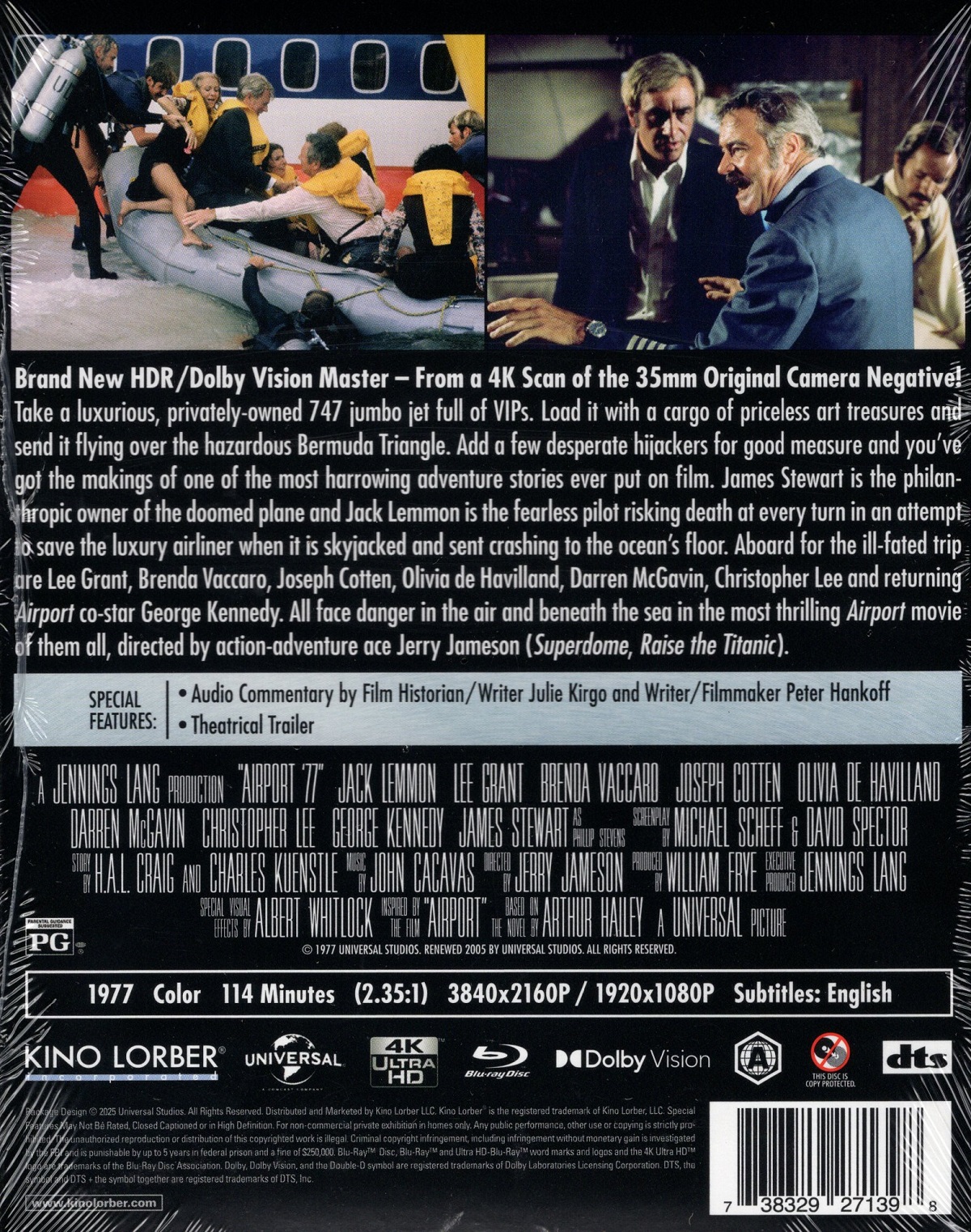 Airport '77 (ej svensk text) (4K Ultra HD + Blu-ray) - Kvarnvideo.se