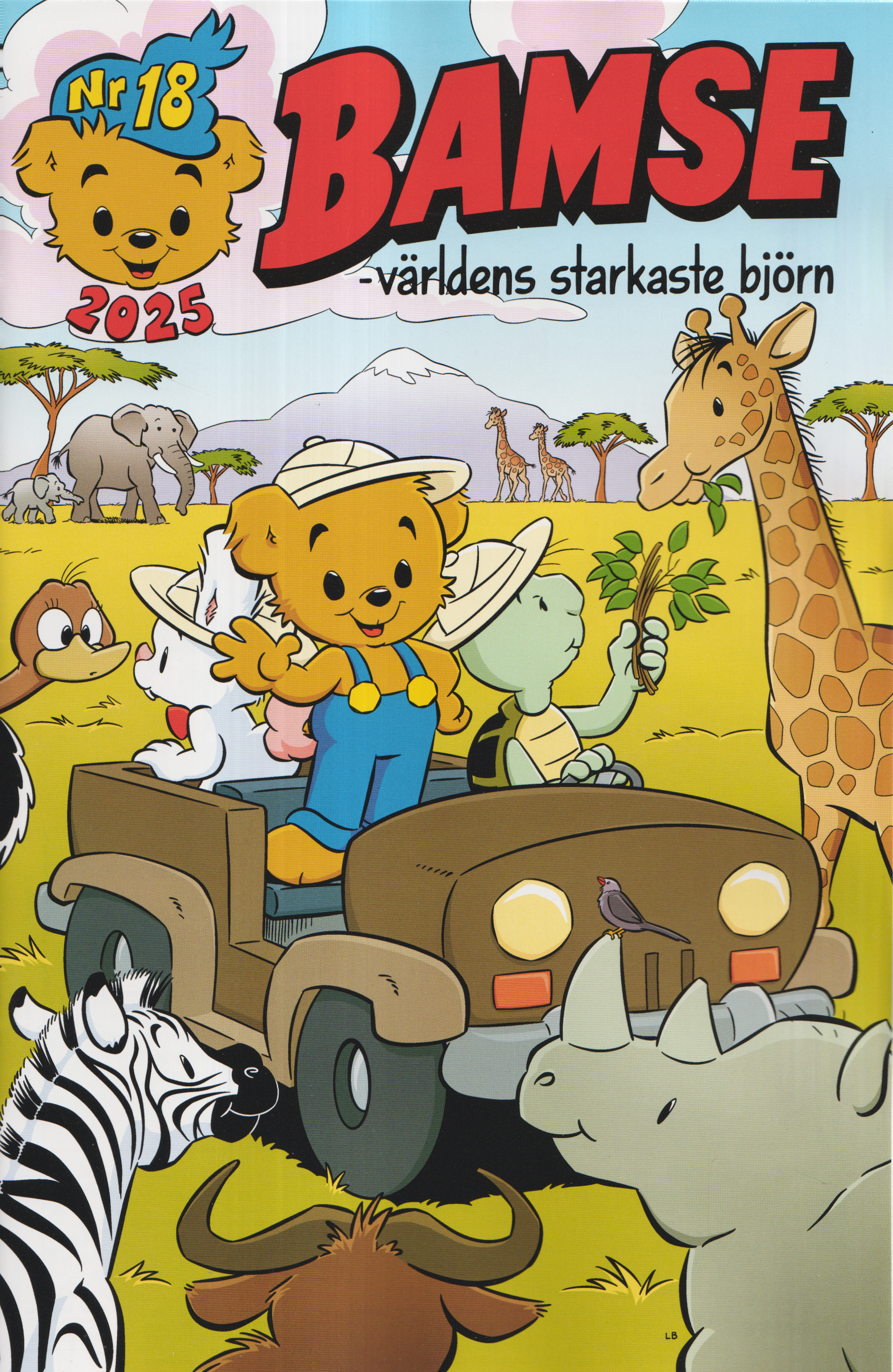 Bamse nr 18 2025, Bamse och tjuvjägarna - Seriekällaren