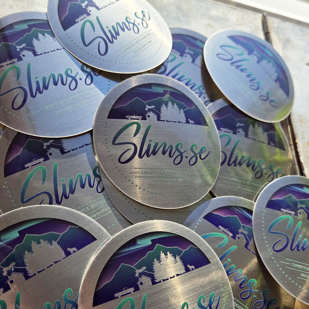 Sticker - Slims.se Logo Winter 2025 - SLIMS.SE