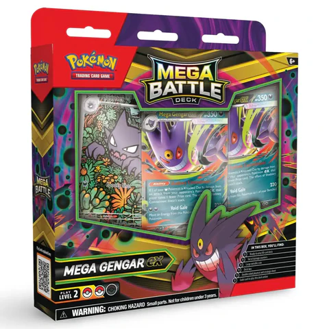 Pokemon Mega Battle Deck Mega Gengar Box - Carsmästaren