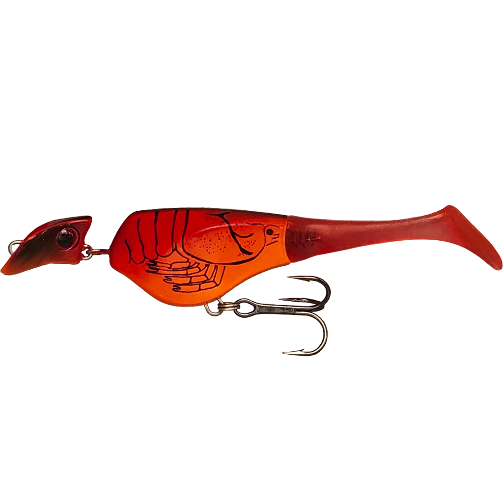 Headbanger Shad 11 cm - Suspending - Red Craw - VILDMARKEN® Brand Store