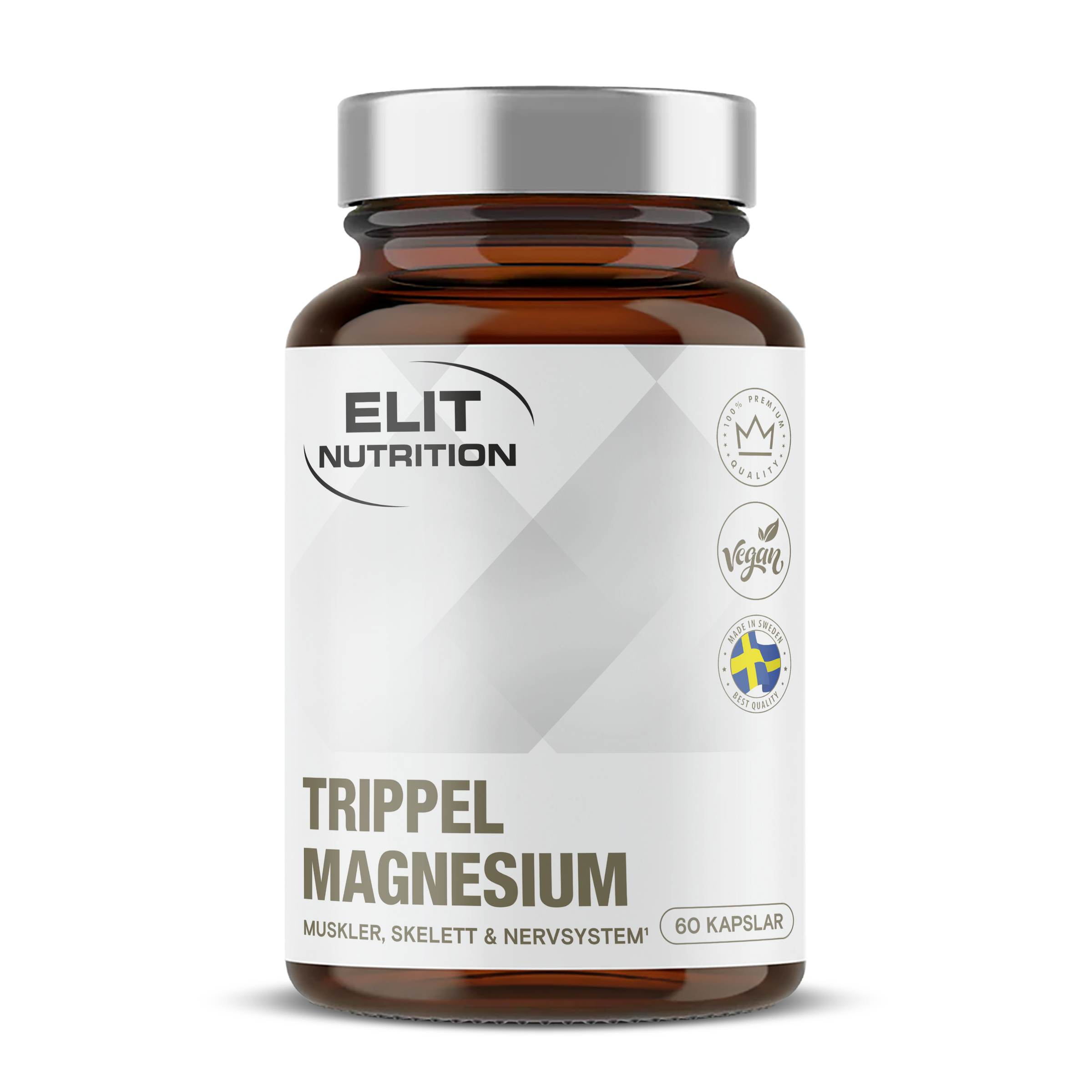 Trippel Magnesium, 60 caps - Elit store