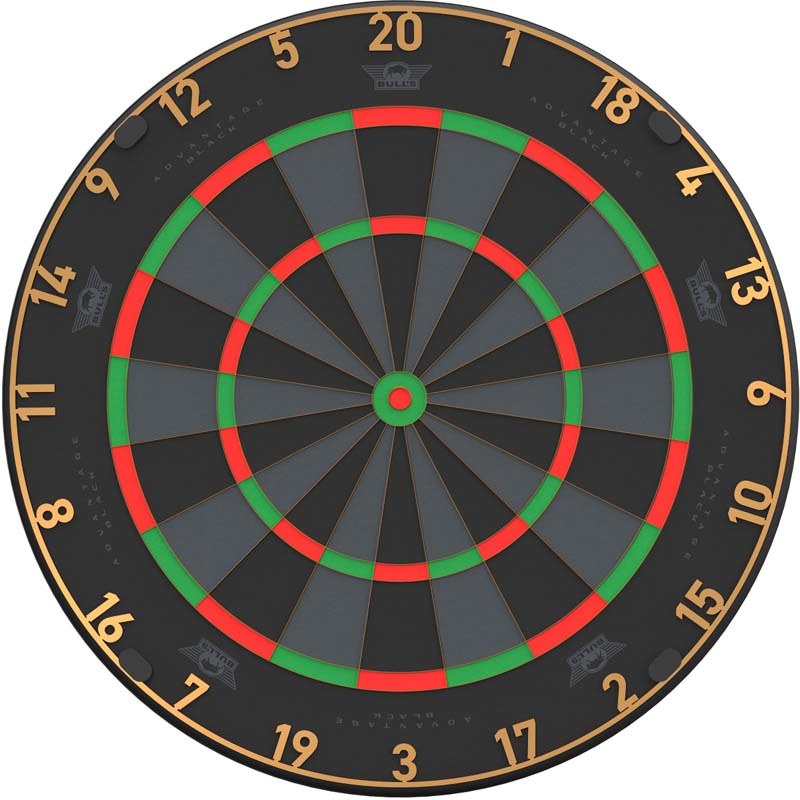 Bulls NL Darttavla Advantage Svart - Dartstore Sverige AB
