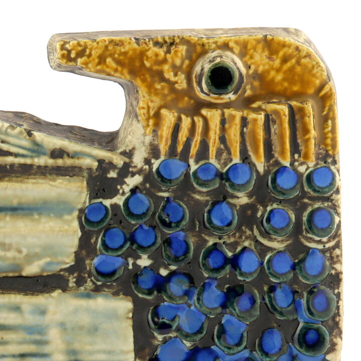 Lisa Larson (Väggplattor 1963) Enchanting Backward-Looking Bird Wall ...