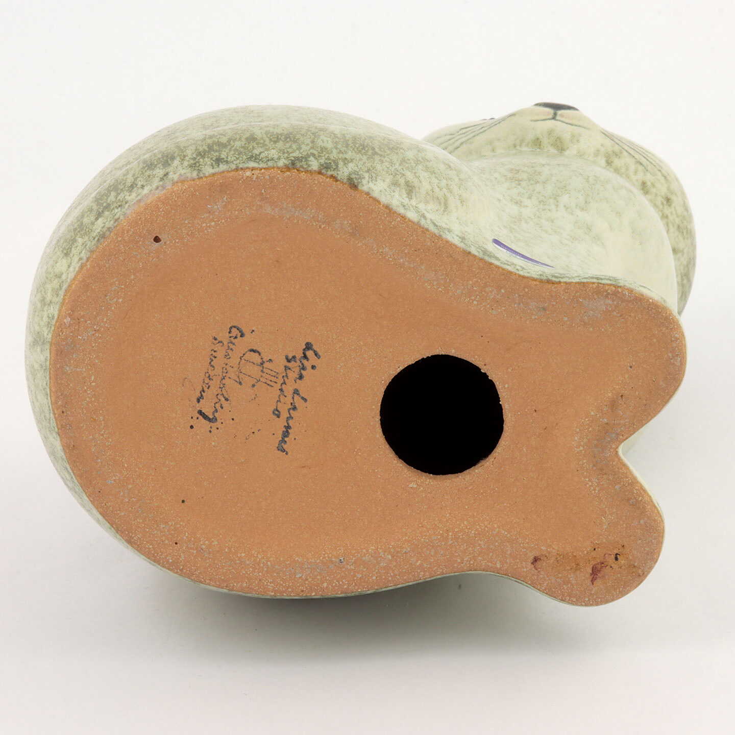 Lisa Larson (1975) White Cat Murre Midi 21 cm (2)