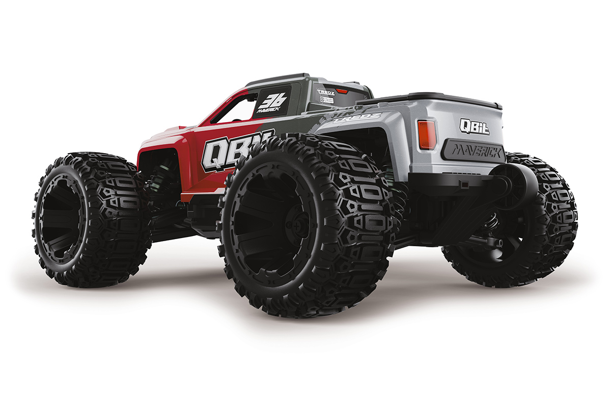 RC Sweden AB - Maverick RC MV151003 Qbit MT 1/16th Monster Truck - Blue