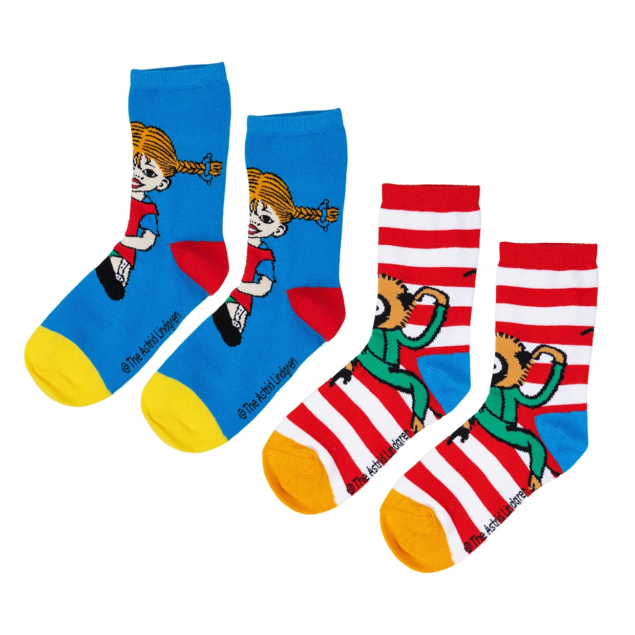 Pippi kids socks 2 pak - Sverigedräkter