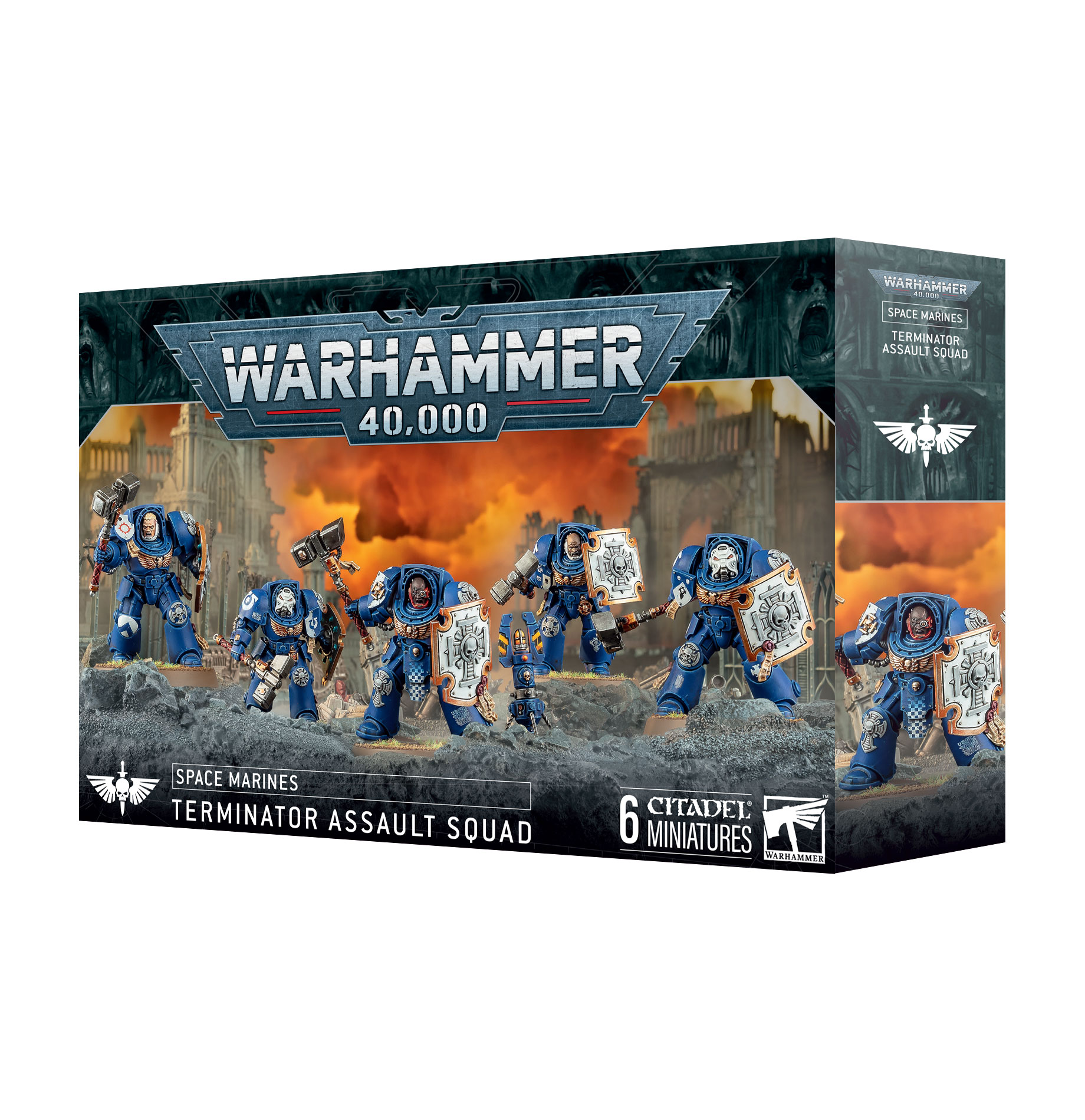 Games Workshop 48-34 Space Marines: Terminator Assault Squad - Habo Hobby