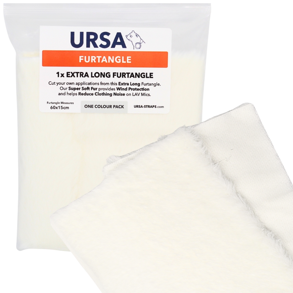 Ursa Straps - Fur Tangle 15x - Vit - Visono Media