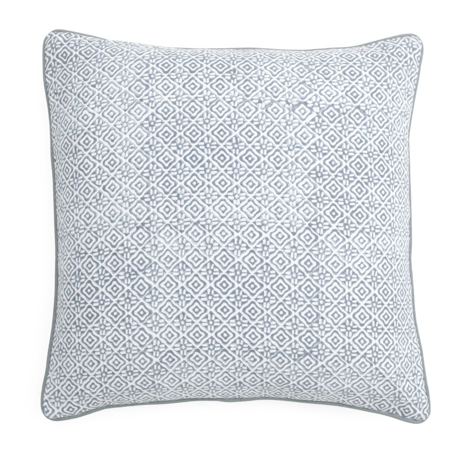 Chamois Cushion Cover Simmi True Blue - Hamptons