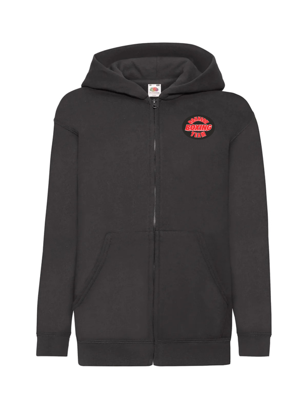 Hoodie full zip JR (Boxing) - Mer Sport