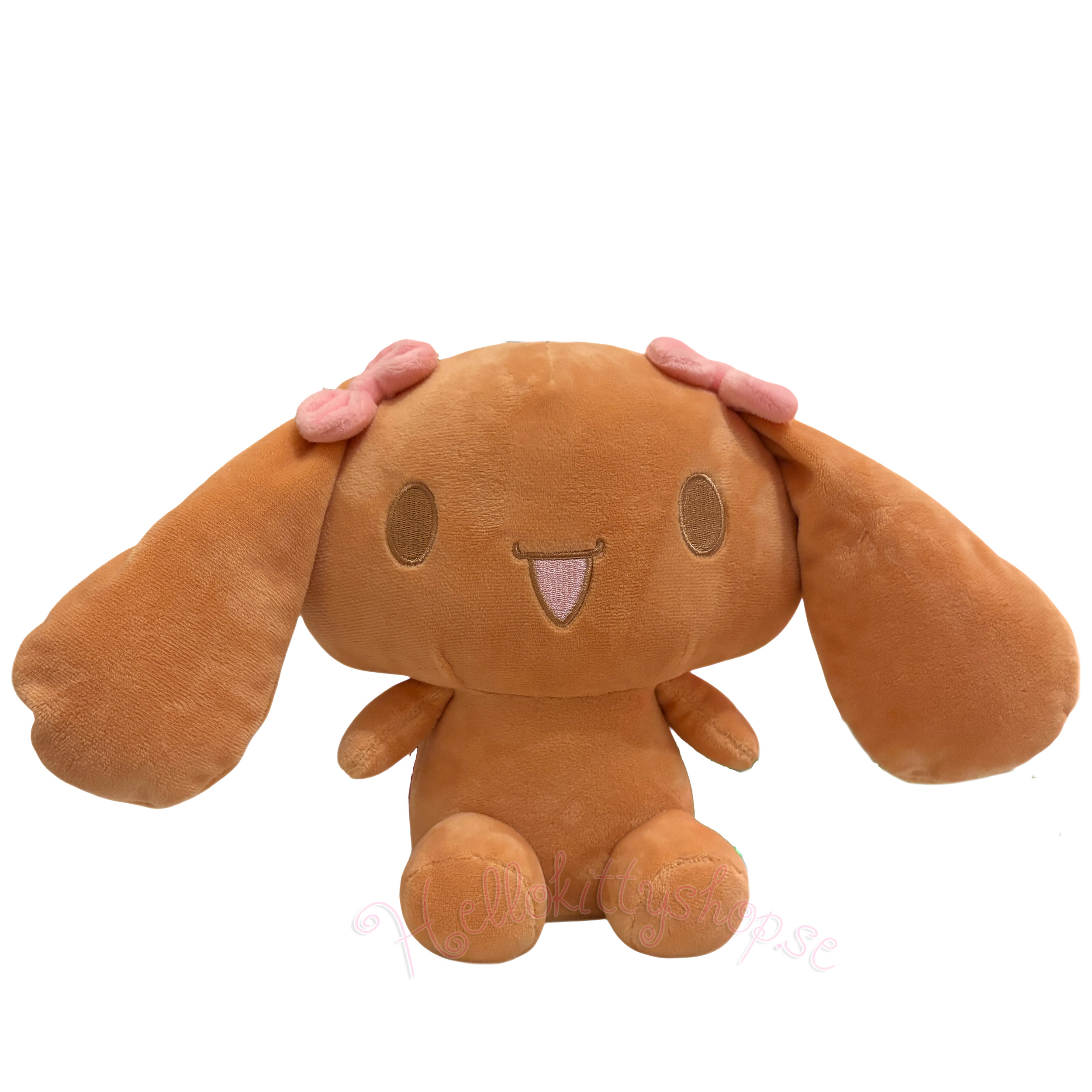 Mocha Mjukis Gosedjur – Supersöt Sanrio Plush med Rosa Rosetter 23 x 36 ...