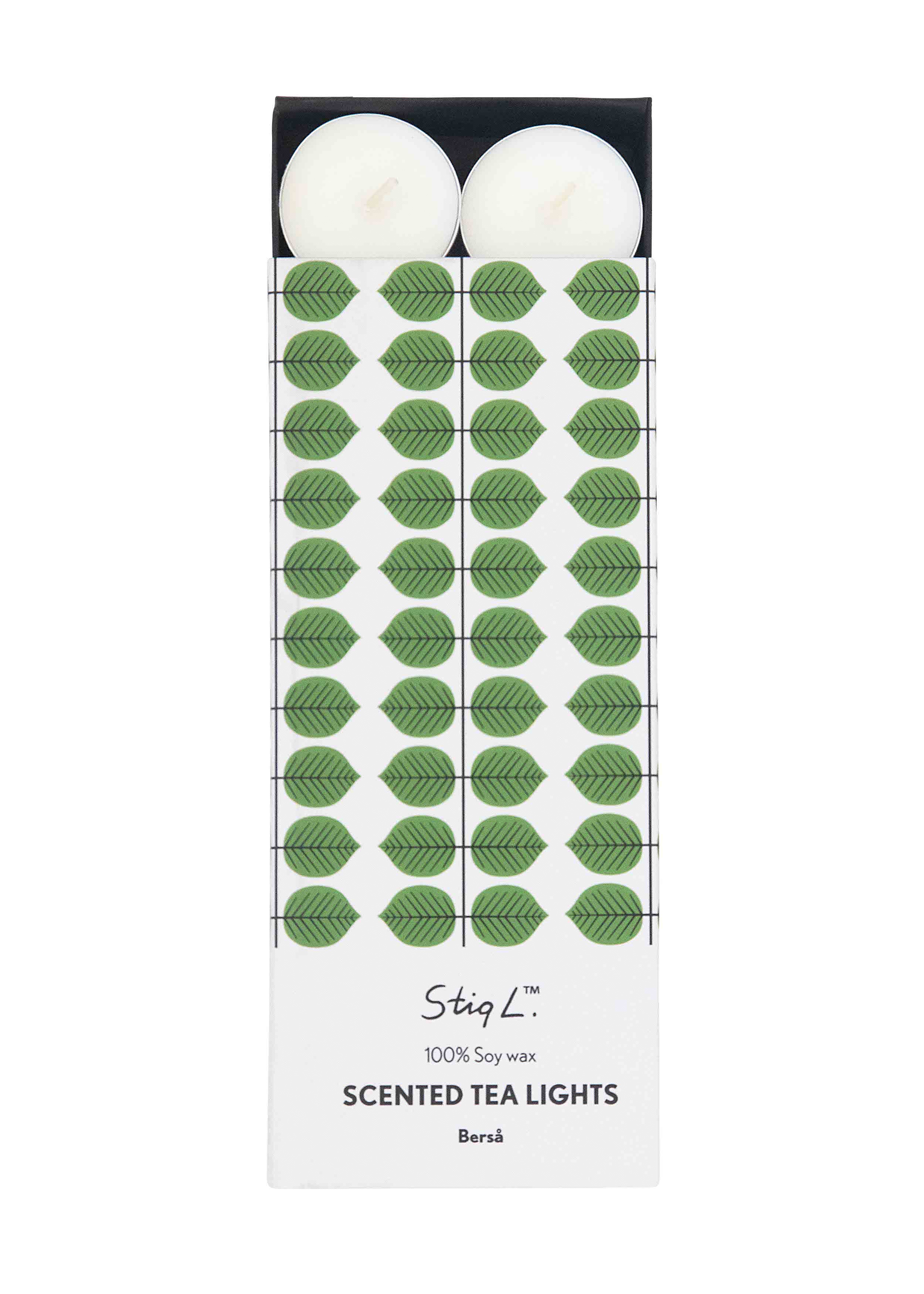 SCENTED TEALIGHTS STIG L. BERSÅ 10-PCS - Pluto Design Private customer