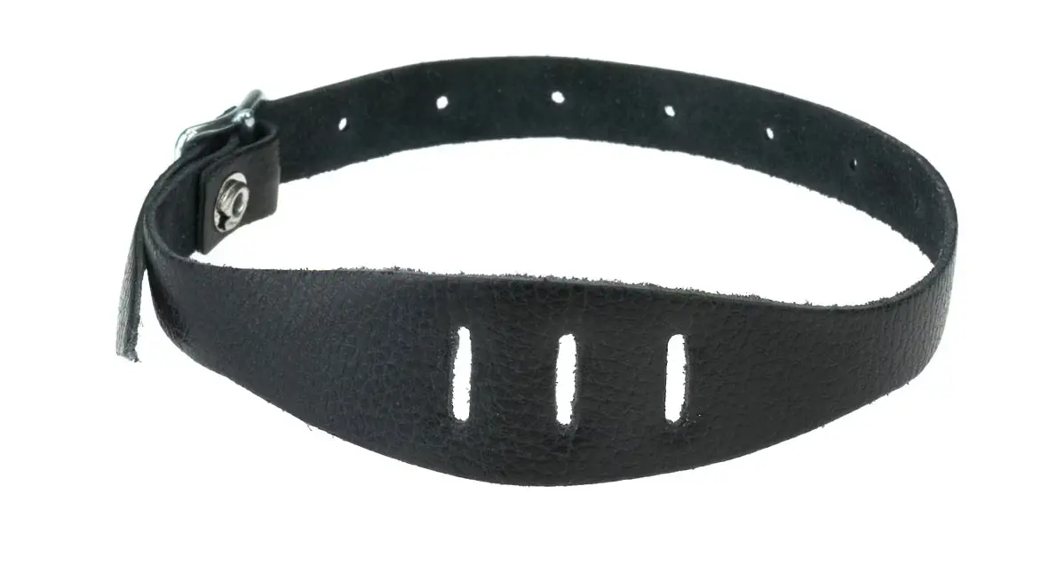 Finntack Elite tungband i läder - Travutrustning | Ladugårdsinrede AB