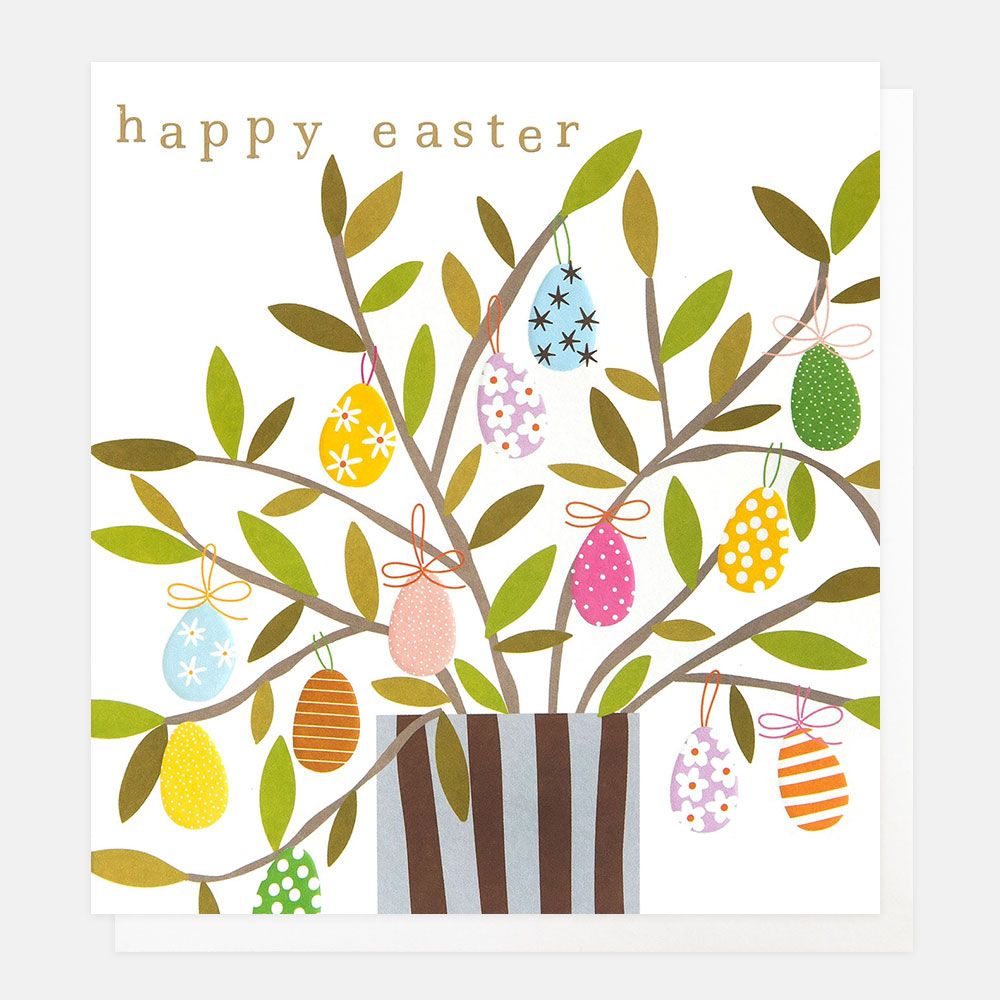 Happy Easter Egg Tree, Greeting Card - paperme.se