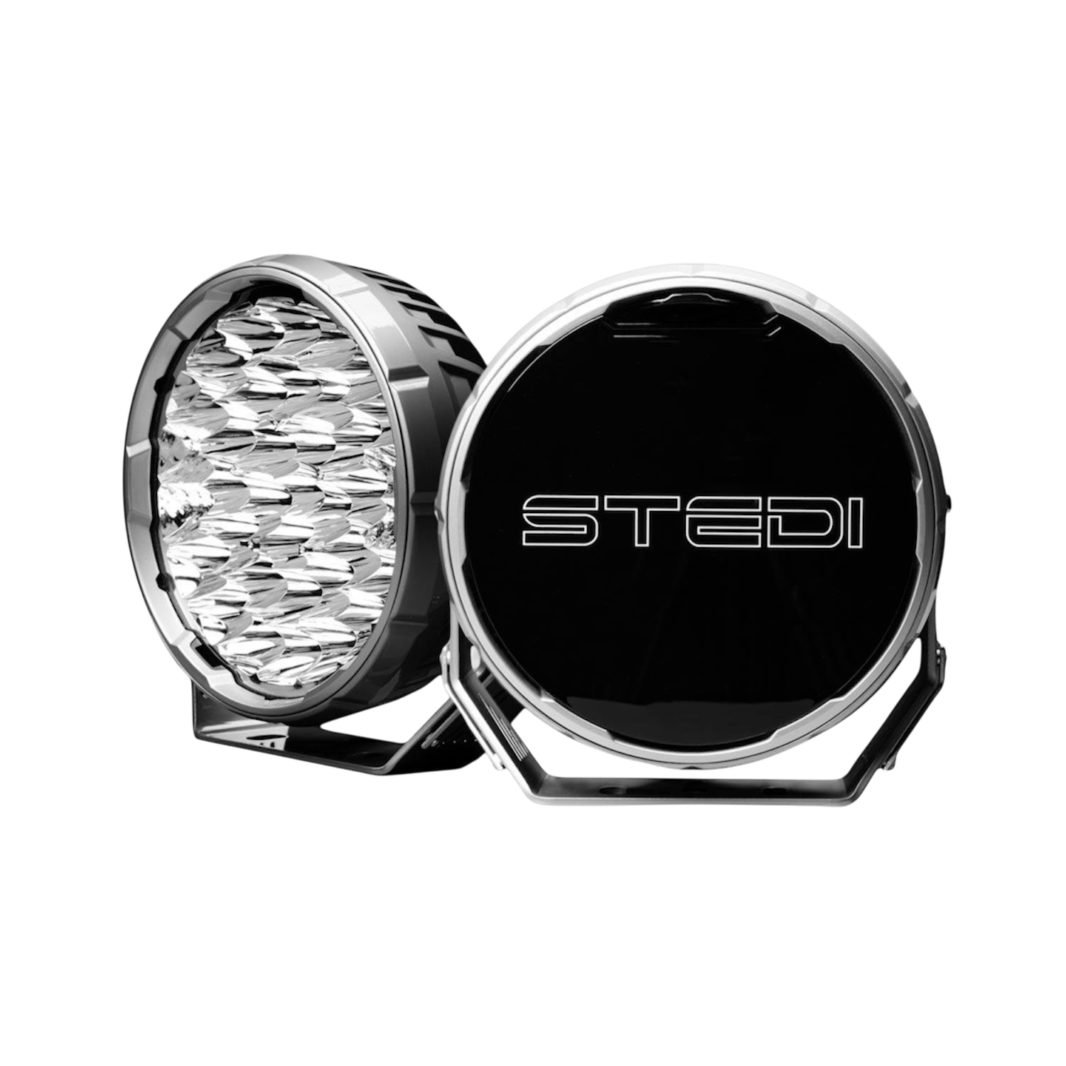STEDI Type-X Sport Plus 7 Silver Edition LED Driving Lights 2-pack ...
