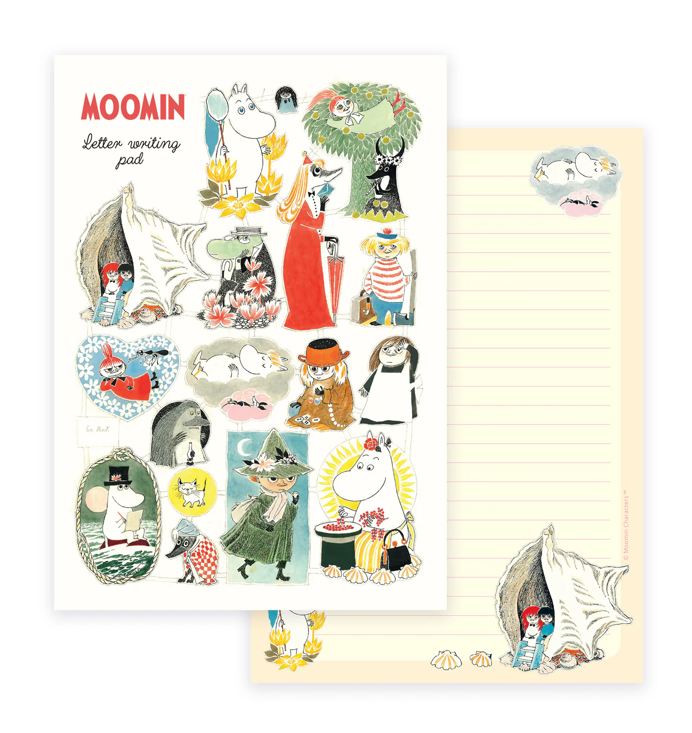 Writing pad A4 Putinki Moomin - Characters - floryd.se