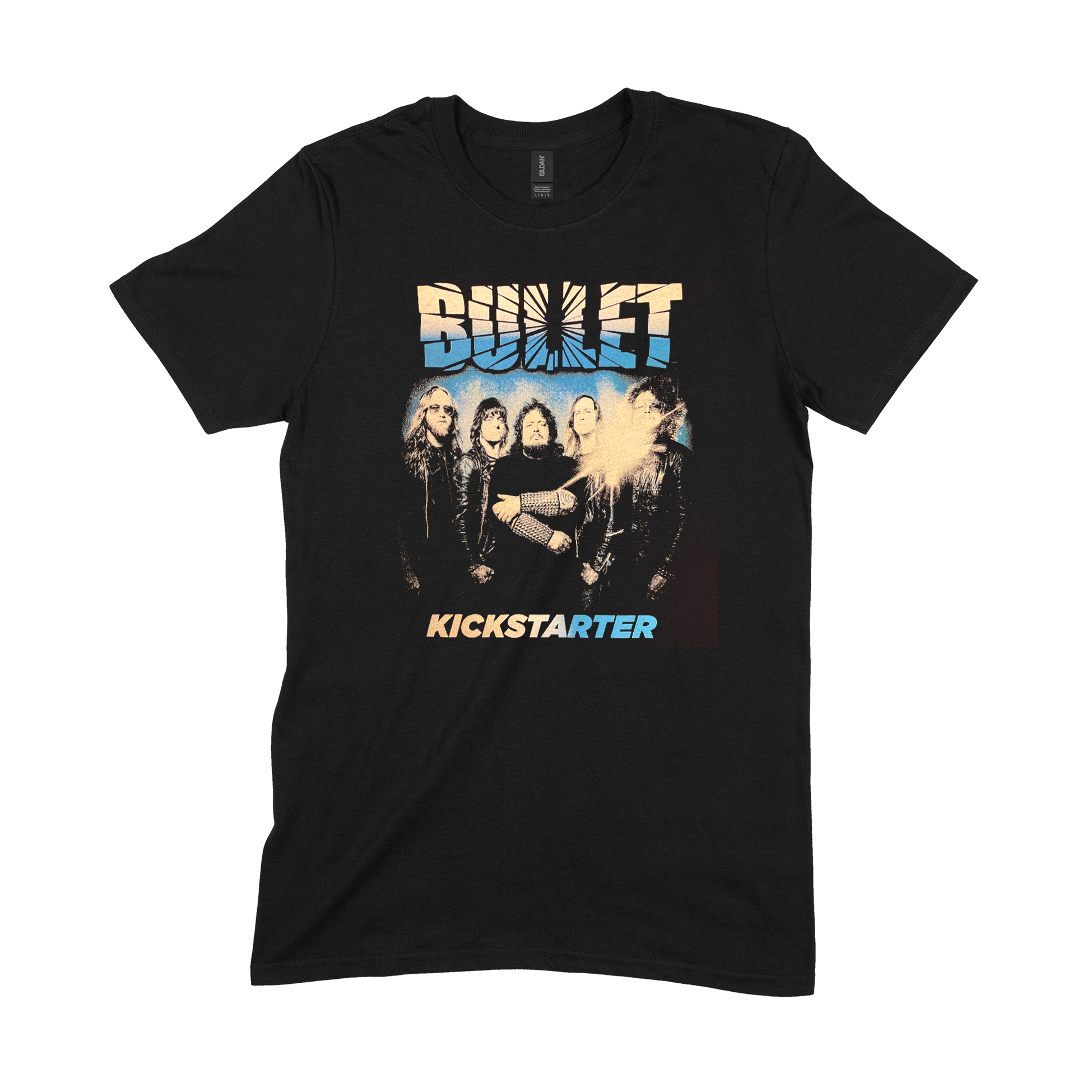 Merchants - BULLET - T-SHIRT, KICKSTARTER BAND