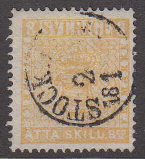 F 4f, 8 Skilling Banco ⊙ - FACITstamps