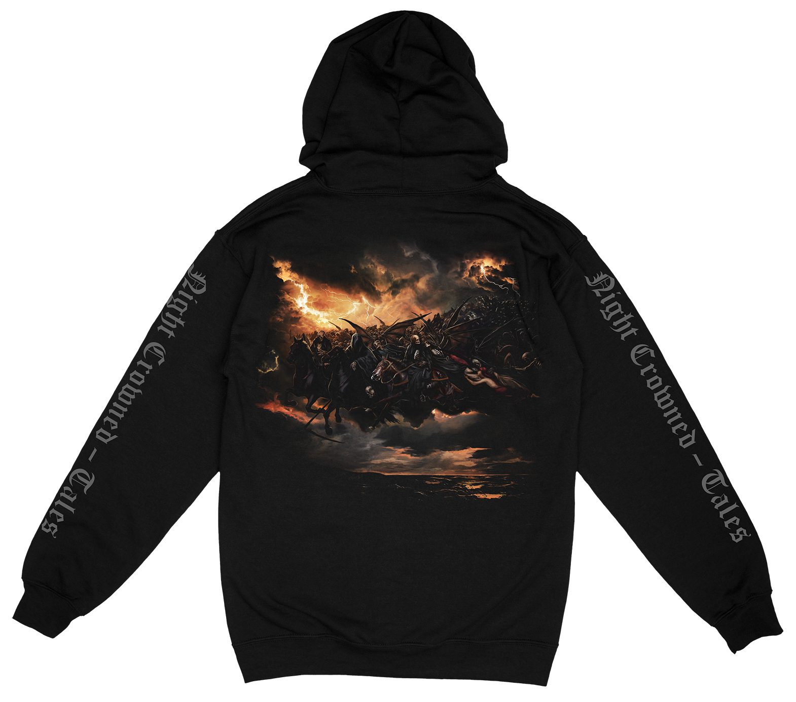 NIGHT CROWNED - Tales Zip Hood - TRUST NO ONE RECORDINGS
