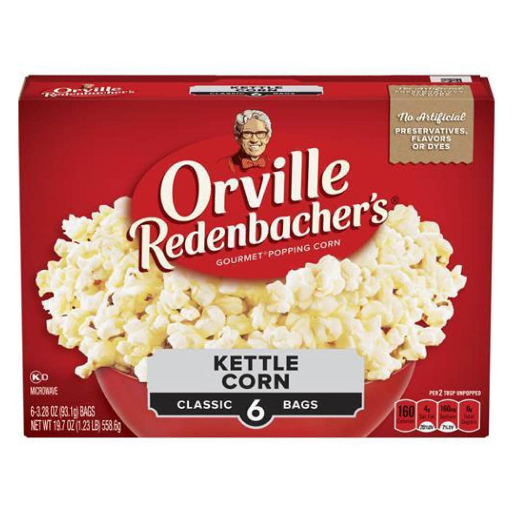Orville Redenbacher's Kettle Corn Popcorn 279g - Tasty America ...