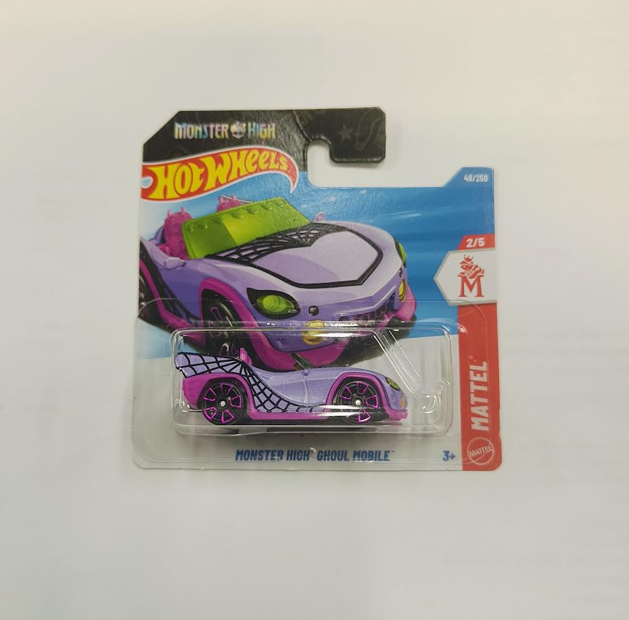 Hot Wheels JJJ19 Monster high ghoul mobile - Robbis Hobby Shop