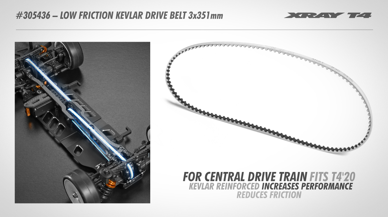 RC Sweden AB - Xray 305436 High-Performance Low Friction Kevlar Drive ...
