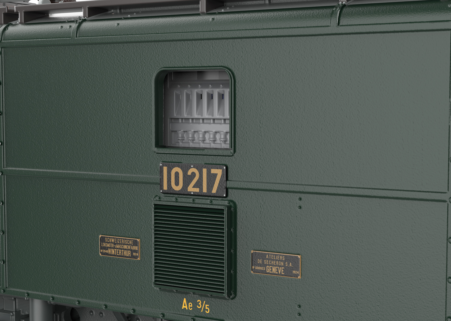Class Ae 3/5 electric loco - Habo Hobby