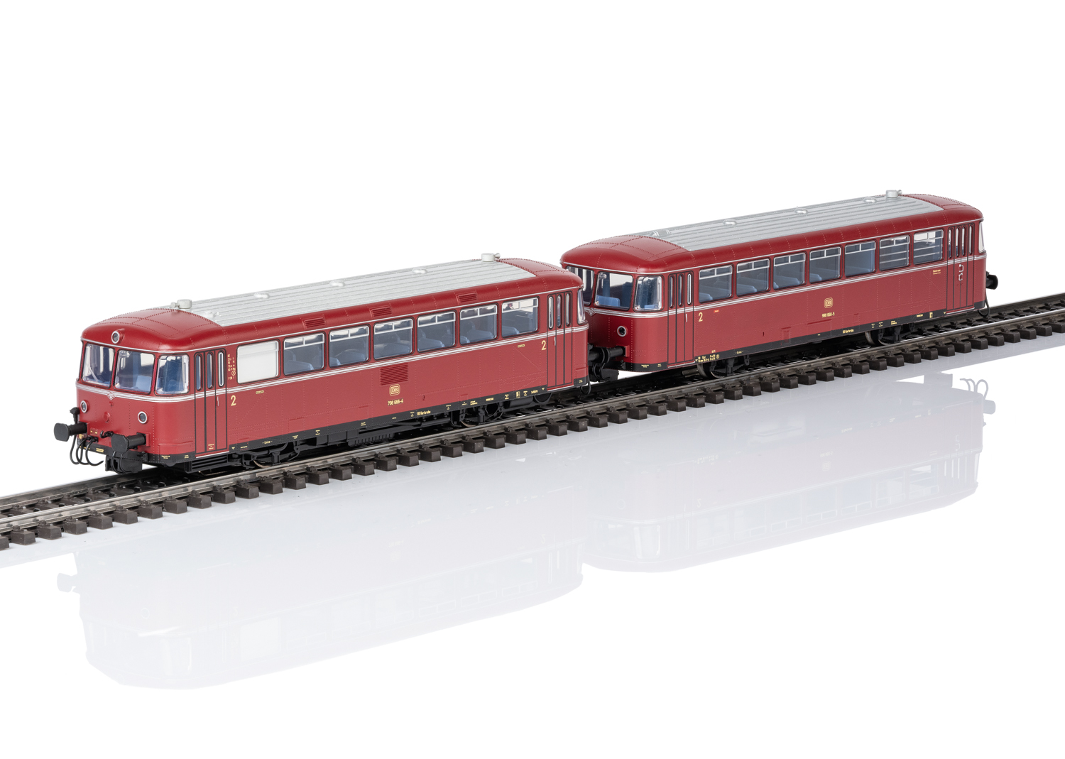 Class 798 Rail Bus with Class 998 Control Car - Habo Hobby