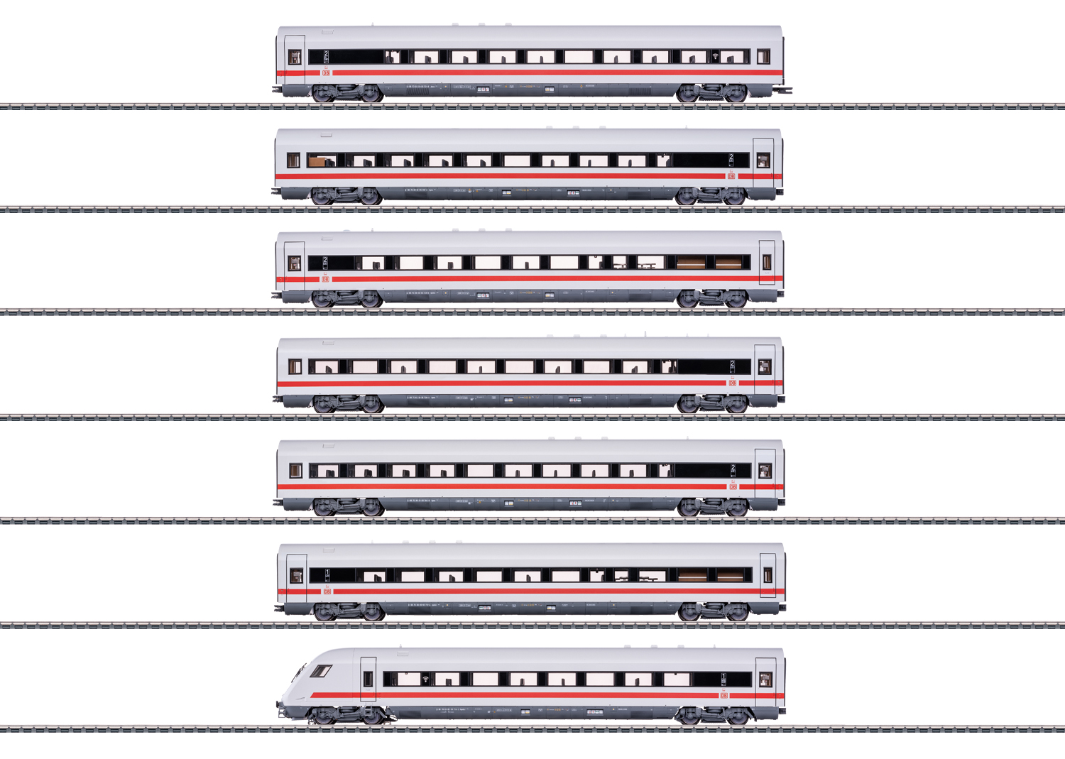 ICE Express Train Passenger Car Set - Habo Hobby