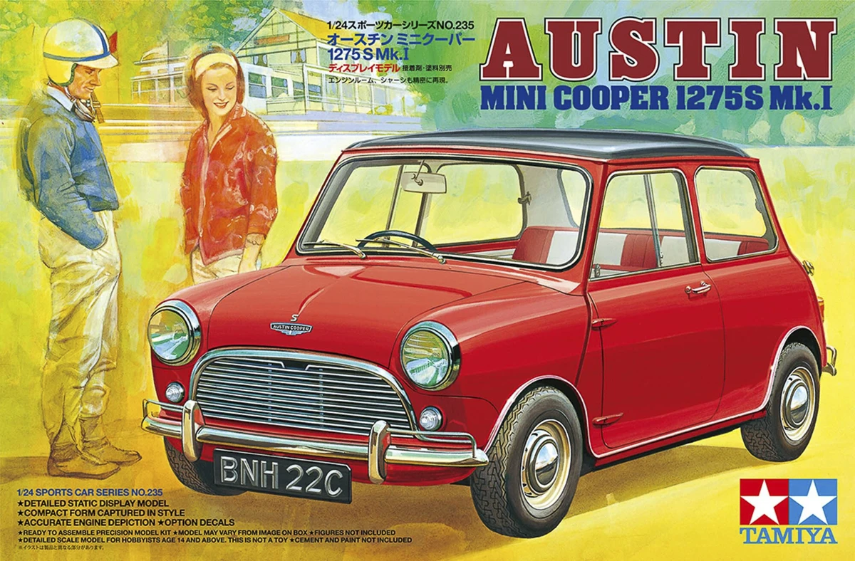 Tamiya 24235 Austin Mini Cooper 1275S Mk.I 1/24 - Habo Hobby
