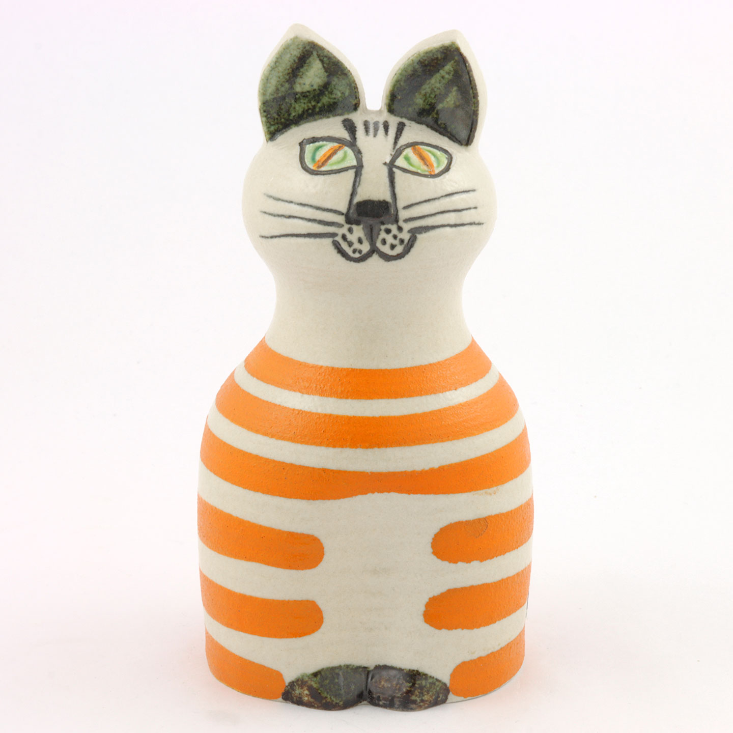 Lisa Larson (Tripp Trapp Trull 1968) Cat Trapp with Orange Stripes 17 ...