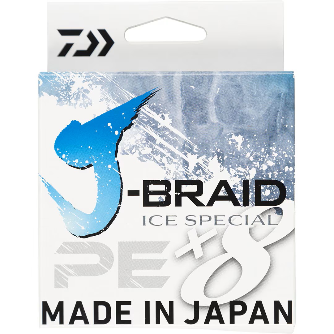 Daiwa® J-BRAID Ice Special X8E - 0.10mm-50m ISLAND BLUE - VILDMARKEN ...