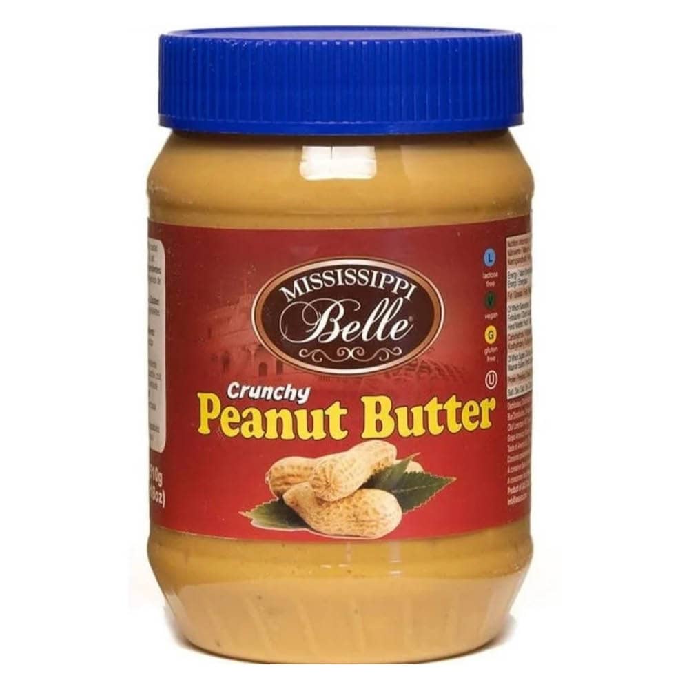 Mississippi Belle Crunchy Peanut Butter 510g - Tasty America- American ...