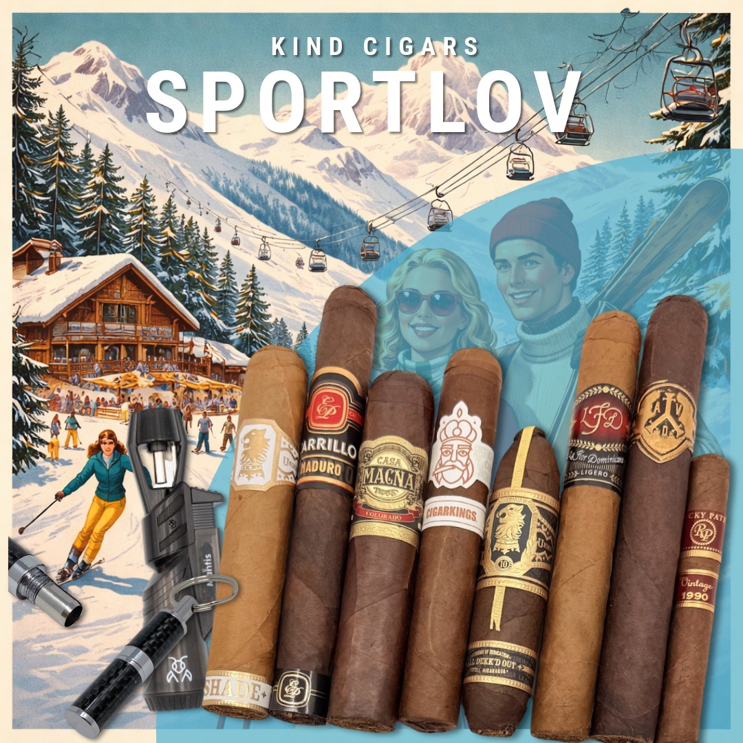 Sportlovspaketet - Cigarrpaket inklusive punchcutter, tändare och ställ ...