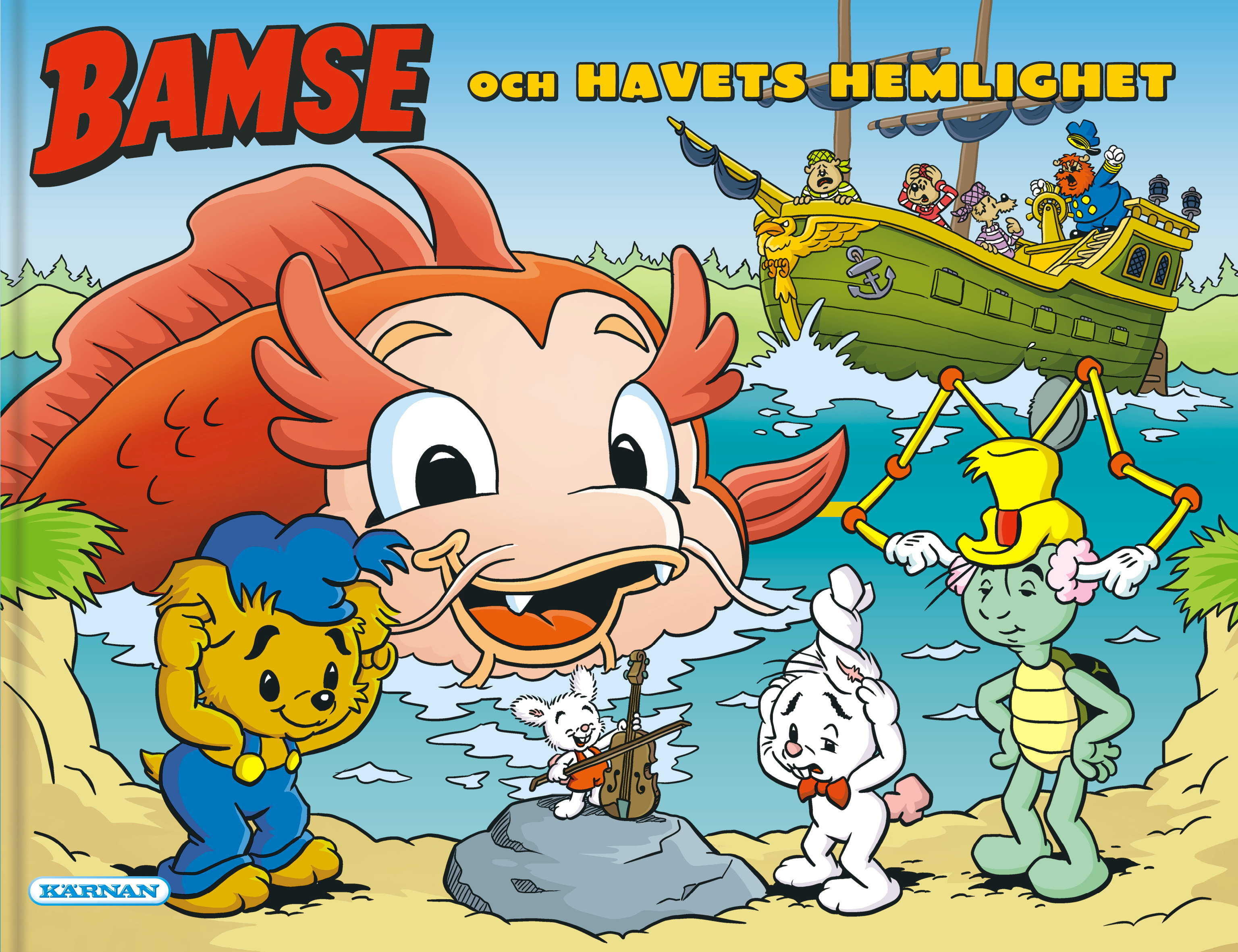 Bamse och Havets hemlighet - Seriekällaren