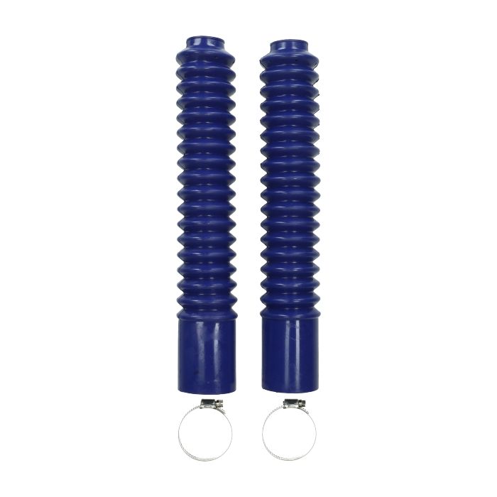 Rubber bellows front fork blue 340 mm Honda MT50 - Mopedrenovering