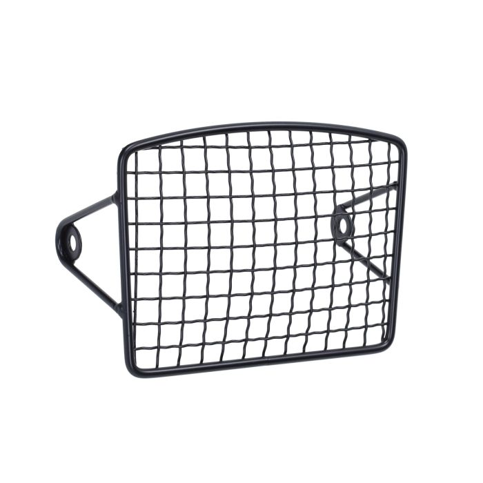 Grille for headlight insert Honda MT50, Square black - Mopedrenovering