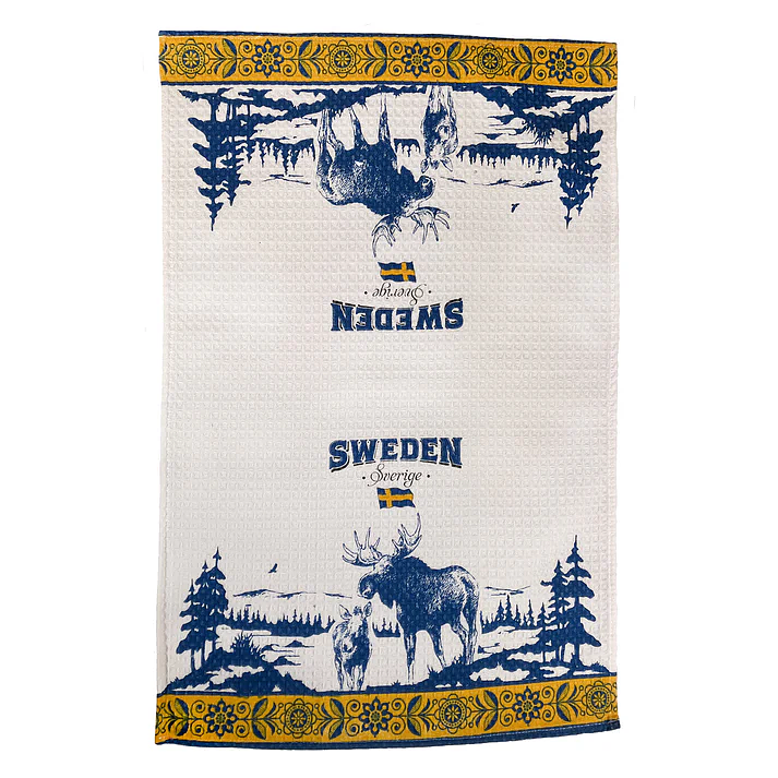 Kitchen towel Sweden Moose