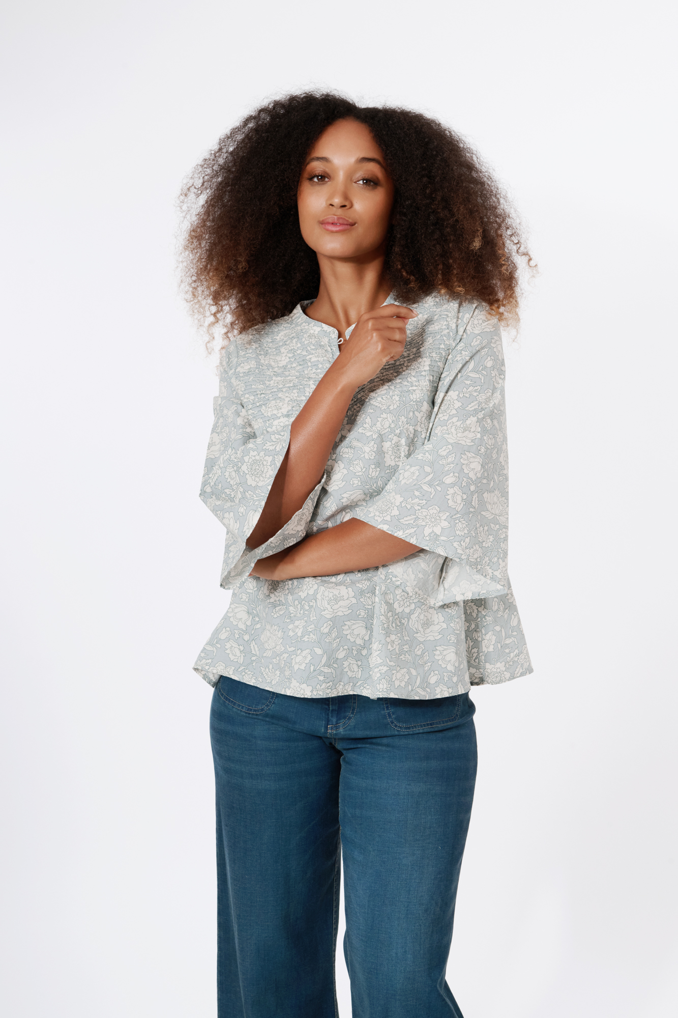 Jennifer blus aqua - Rabalder.se