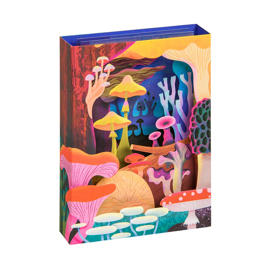Fungi, Greeting Card - Layers (3D) - paperme.se
