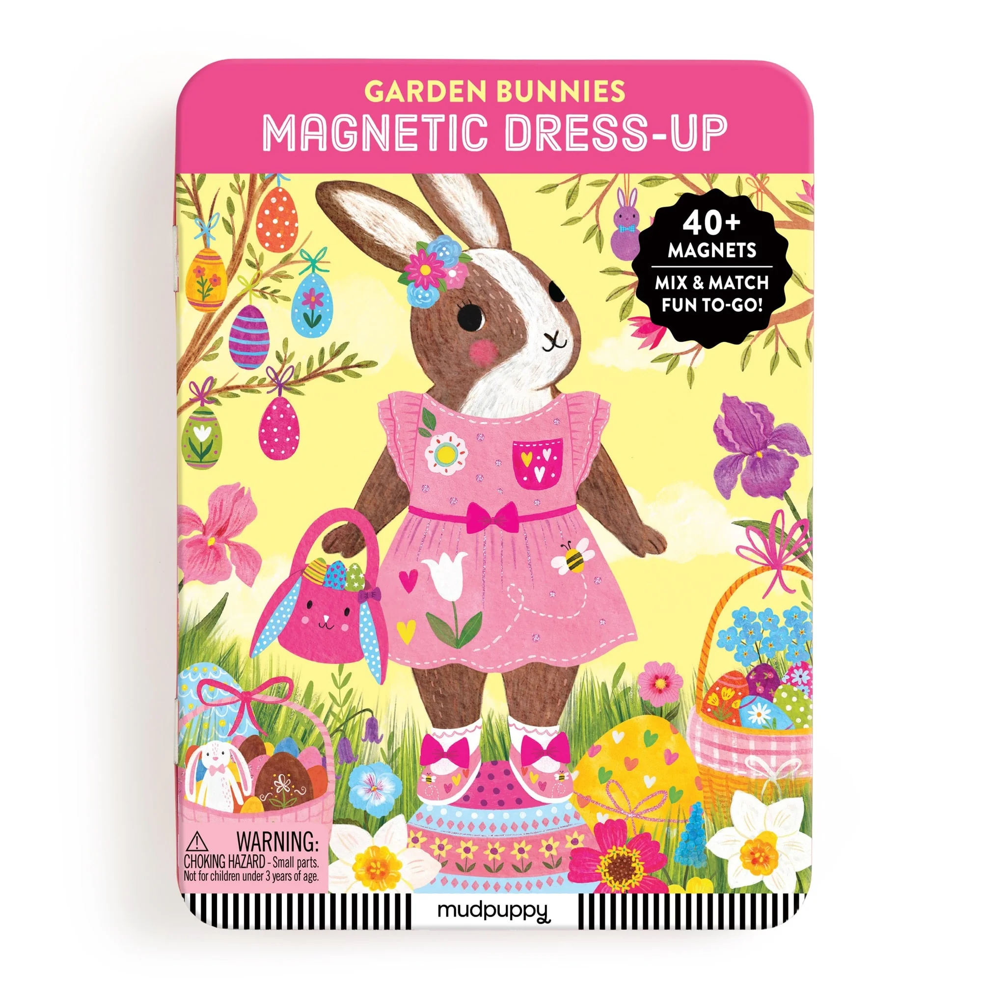 Garden Bunnies Magnetic Dress-up - paperme.se