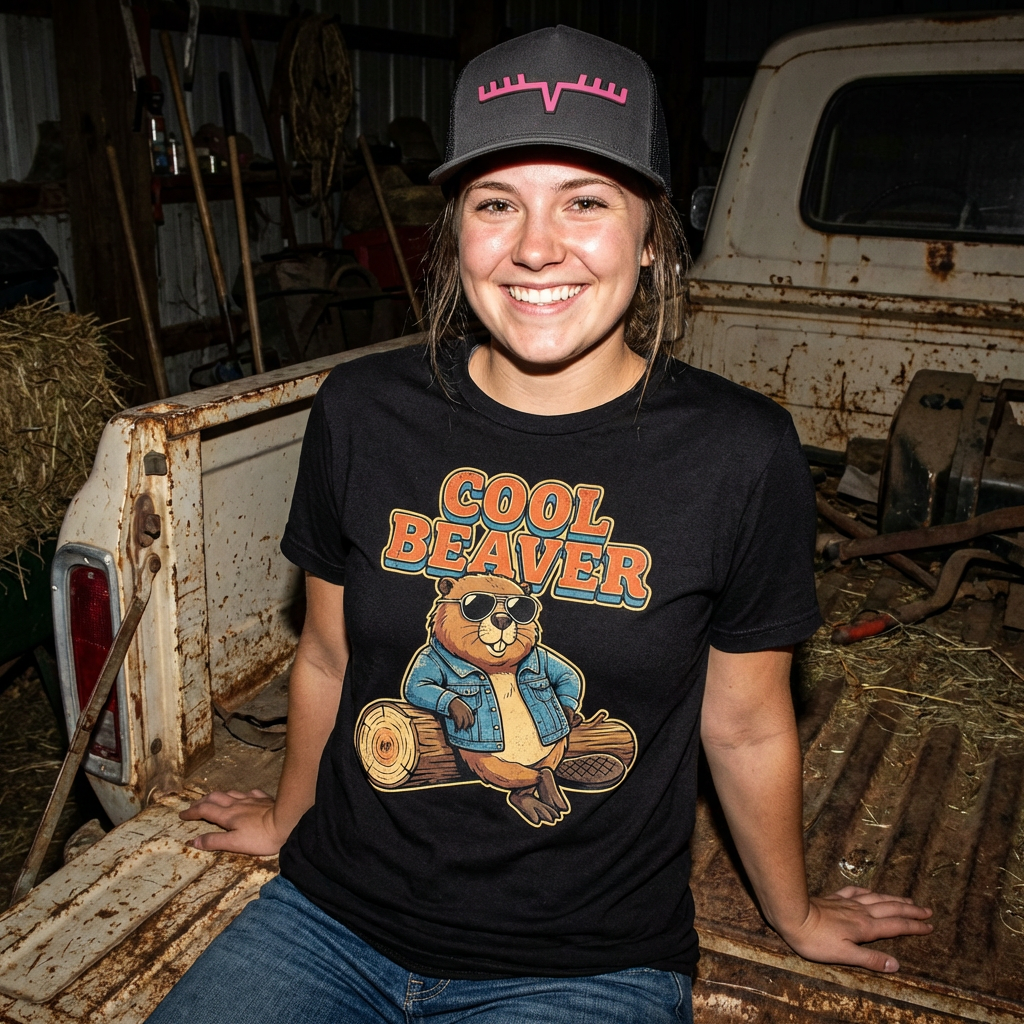 Cool Beaver t-shirt - VILDMARKEN® Brand Store