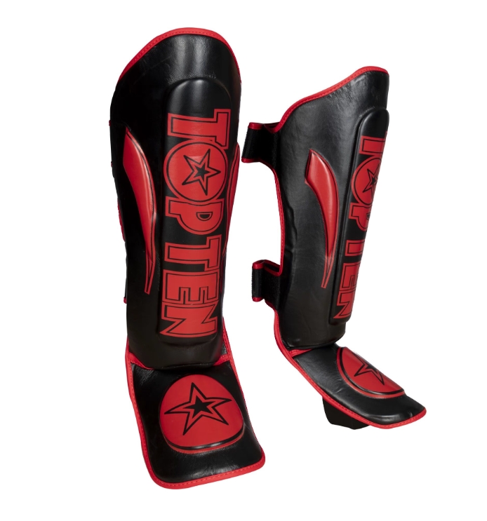NICOPIASPORT - Topten StarLight Shin/Instep Black/Red