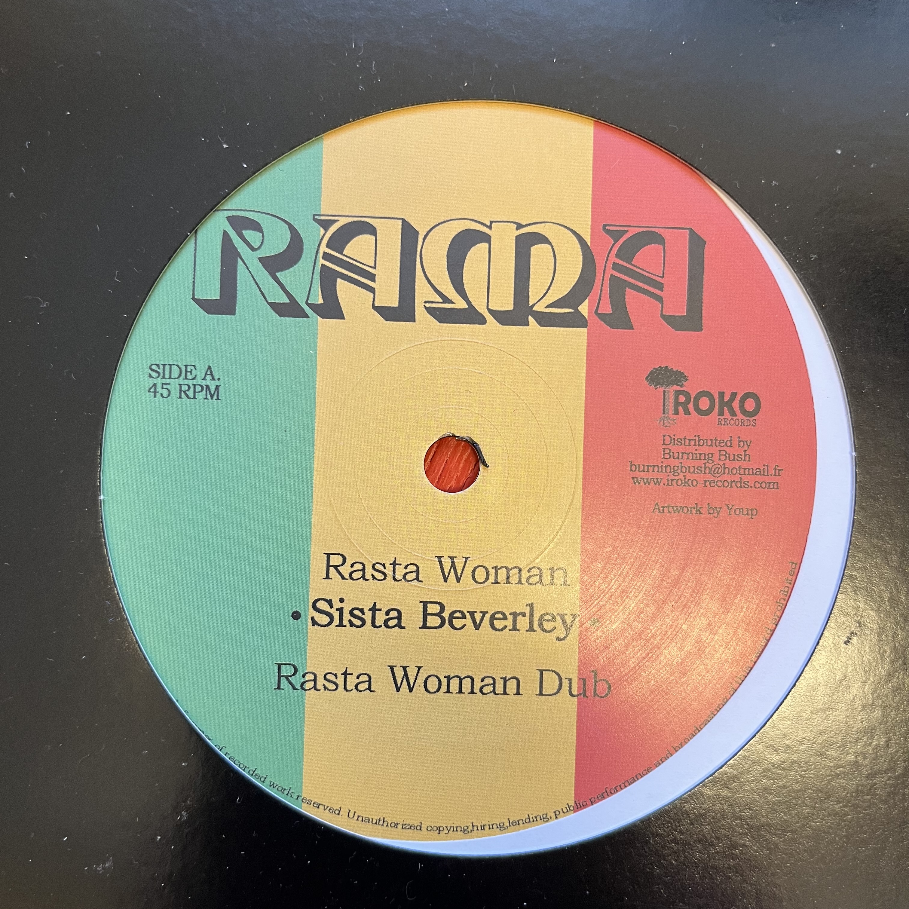 Sista Beverley/Dennis Bovell – Rasta Woman/Za-Ion - Simmer Down