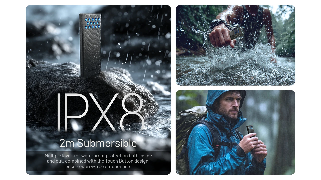 Nitecore Carbo 10000 Gen 2 - Backpackinglight.dk