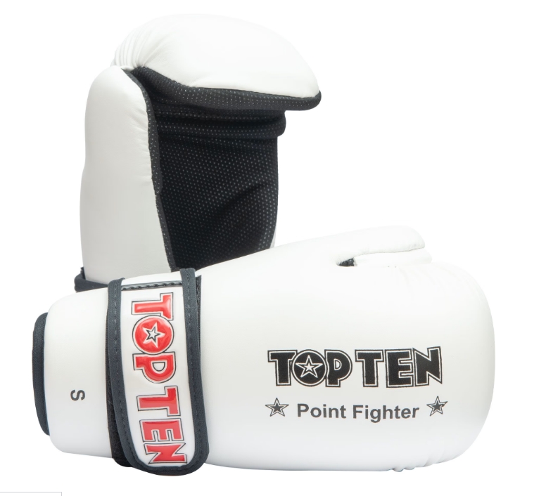 NICOPIASPORT - Topten Open Hand Pointfight, Vit S-XL