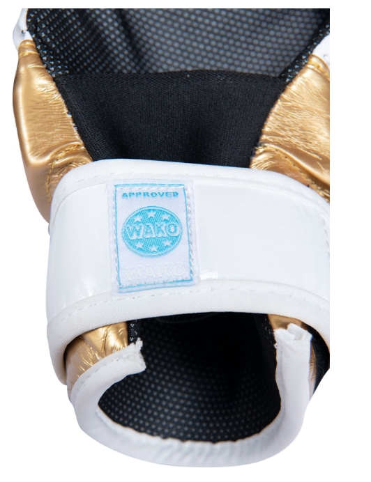 NICOPIASPORT - Topten Open Hand Glossy Block White/Gold XS-L