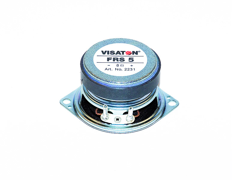 Visaton Loudspeaker FRS 5, Ø50mm, 5 Watt, 8 Ohm - Habo Hobby