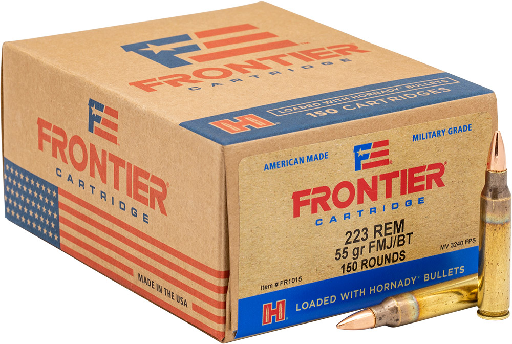 Hornady Frontier .223 Rem FMJ 3,56g / 55gr - Jakt & Sportskyttekompaniet AB